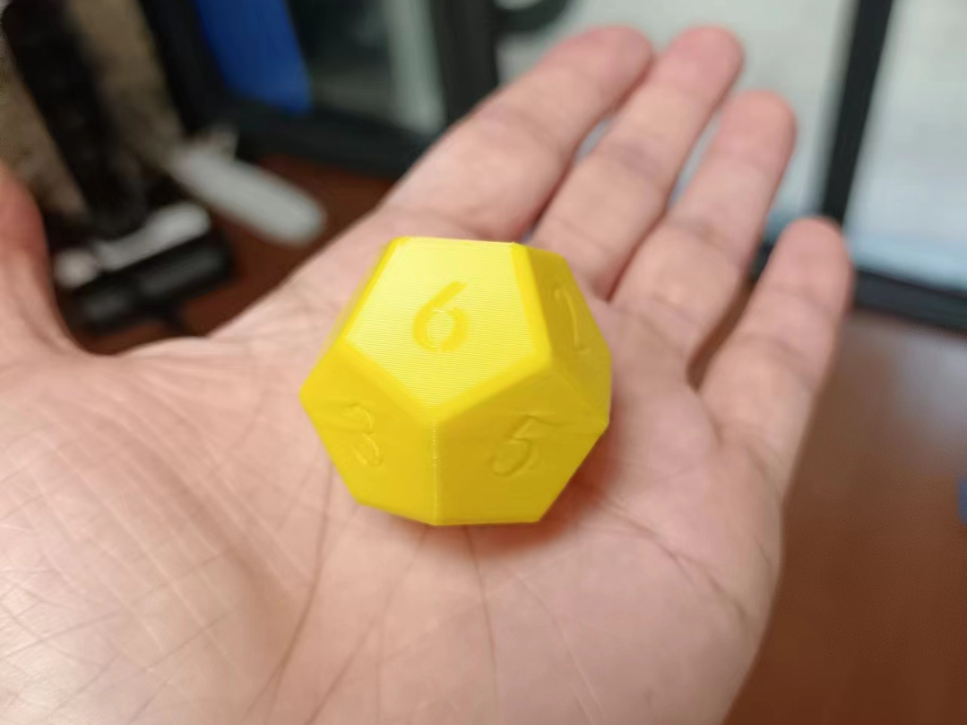 Dodecahedral Dice 1-6 only by icebox MakerWorld: Download Free 3D Models