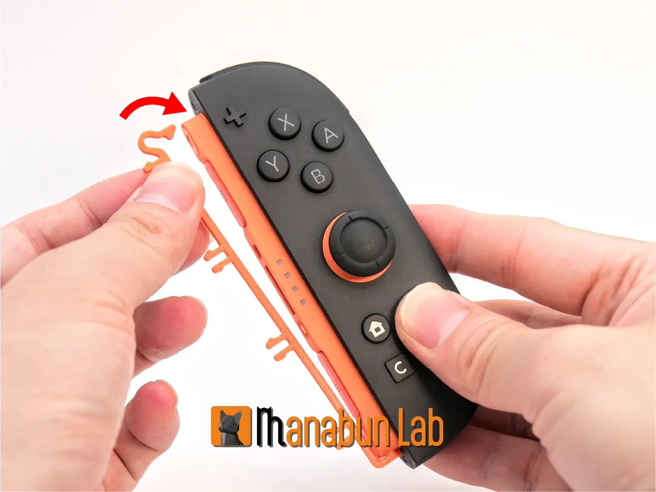 Nintendo Switch 2 Joy-Con 2 Snap-Lock Grip by Manabun Lab MakerWorld: Download Free 3D Models