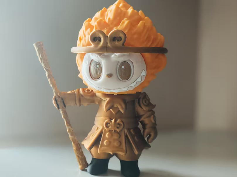 Black Myth Labubu-Wukong Cloth~ by 熊小猫 MakerWorld: Download Free 3D Models