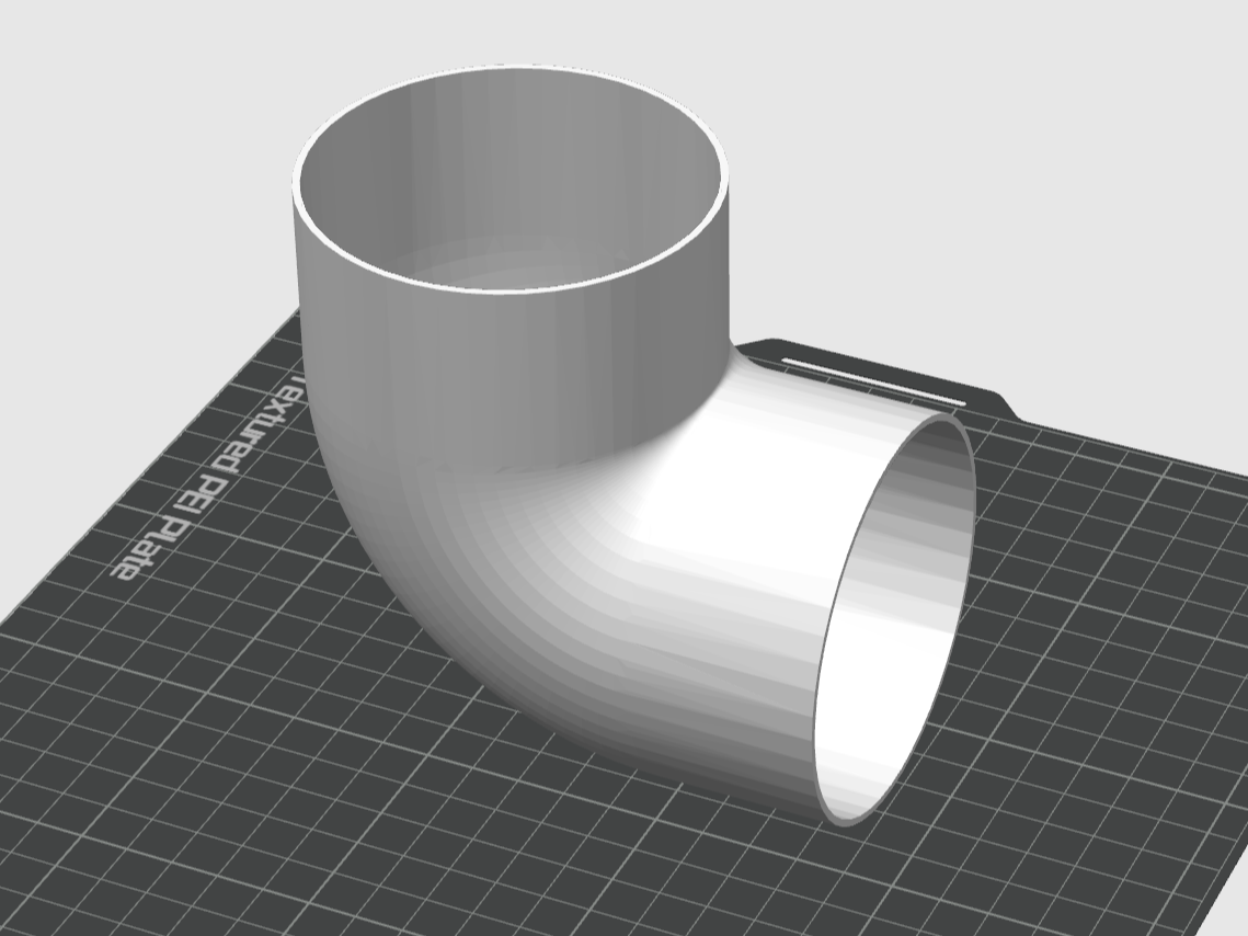 Elbow connector by Trickster MakerWorld: Download Free 3D Models