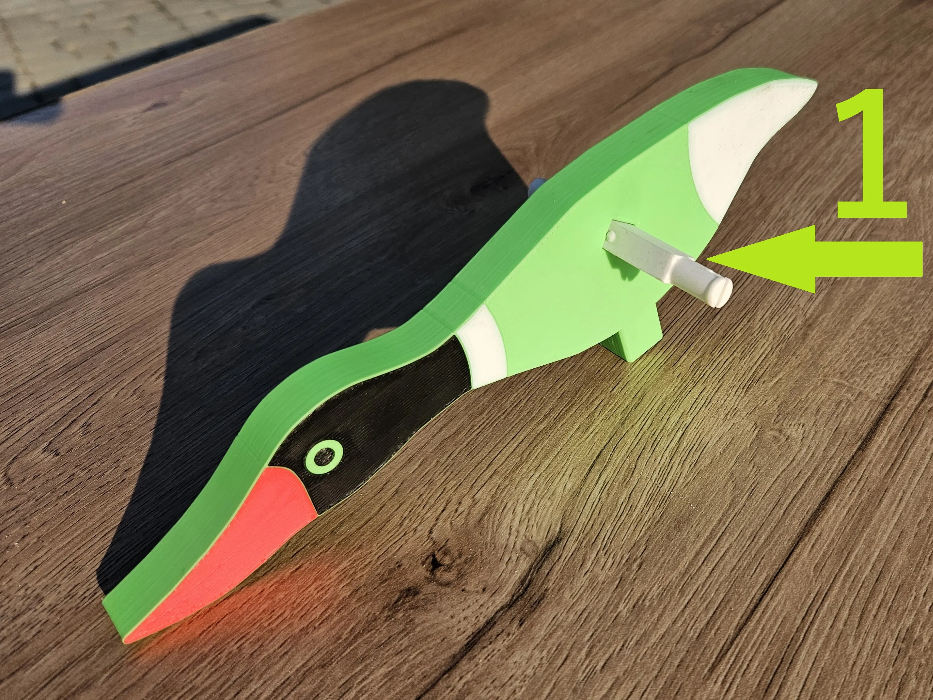 Garden Duck Wind Spinner – Two Mounting Versions - Free 3D Print Model ...