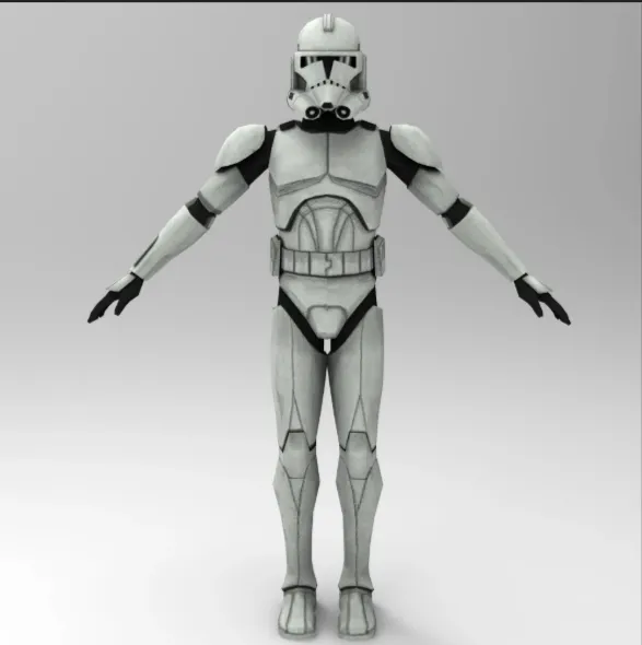 Remixable Phase Two Clone Trooper X Dummy 13 - Free 3D Print Model ...