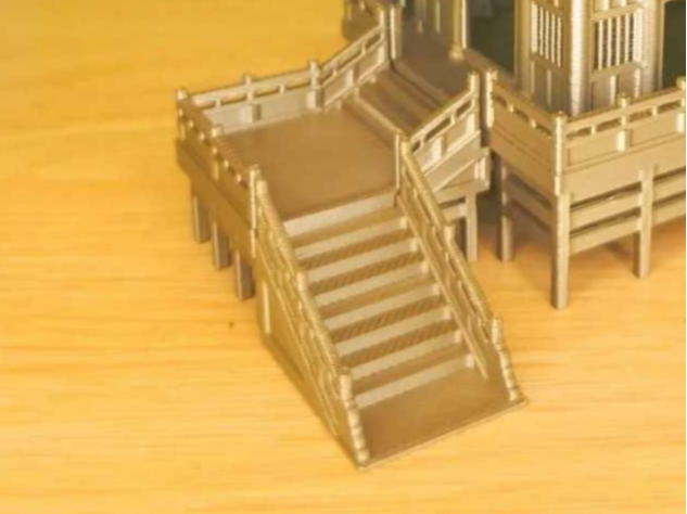 Veranda Walkway Series Part Two: Single-Sided Staircase by user ...