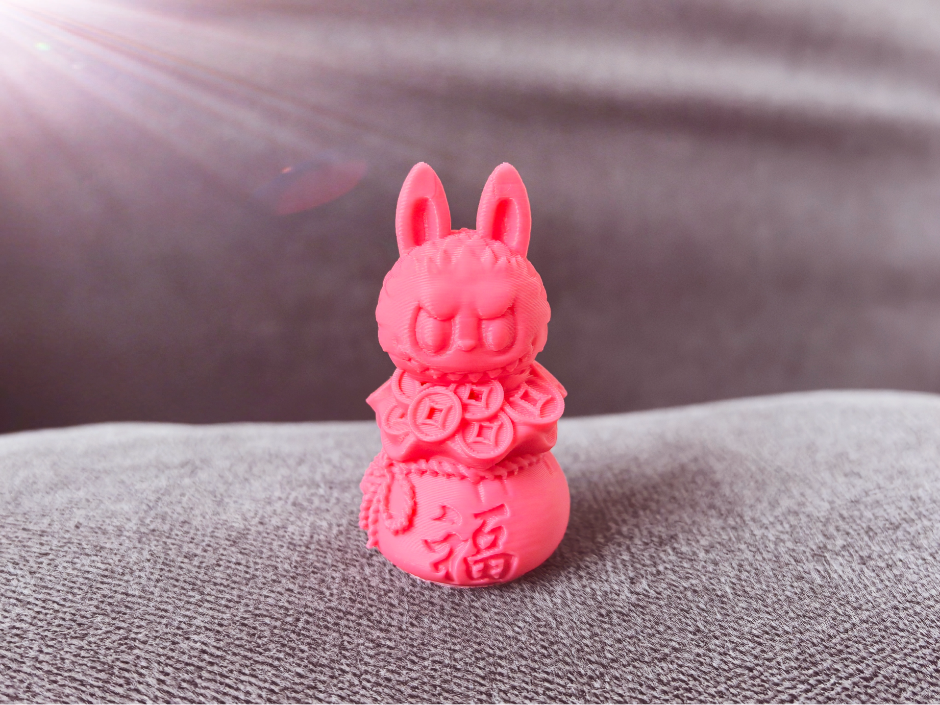 Labubu Lucky Bag, Labubu Coin Purse, Cute Desktop Ornament by ...