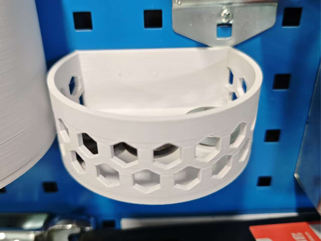 Square Pegboard Shallow Storage Box by user_356035825 MakerWorld ...