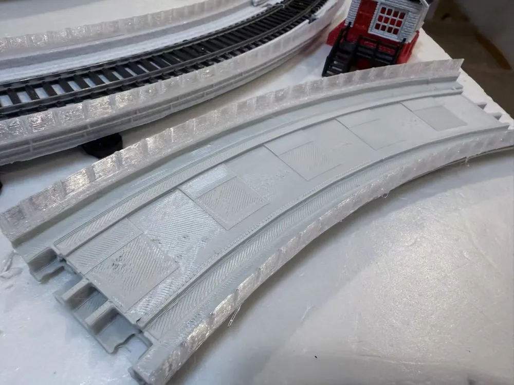 HO/OO scale train viaduct, compatible with various tracks including ...