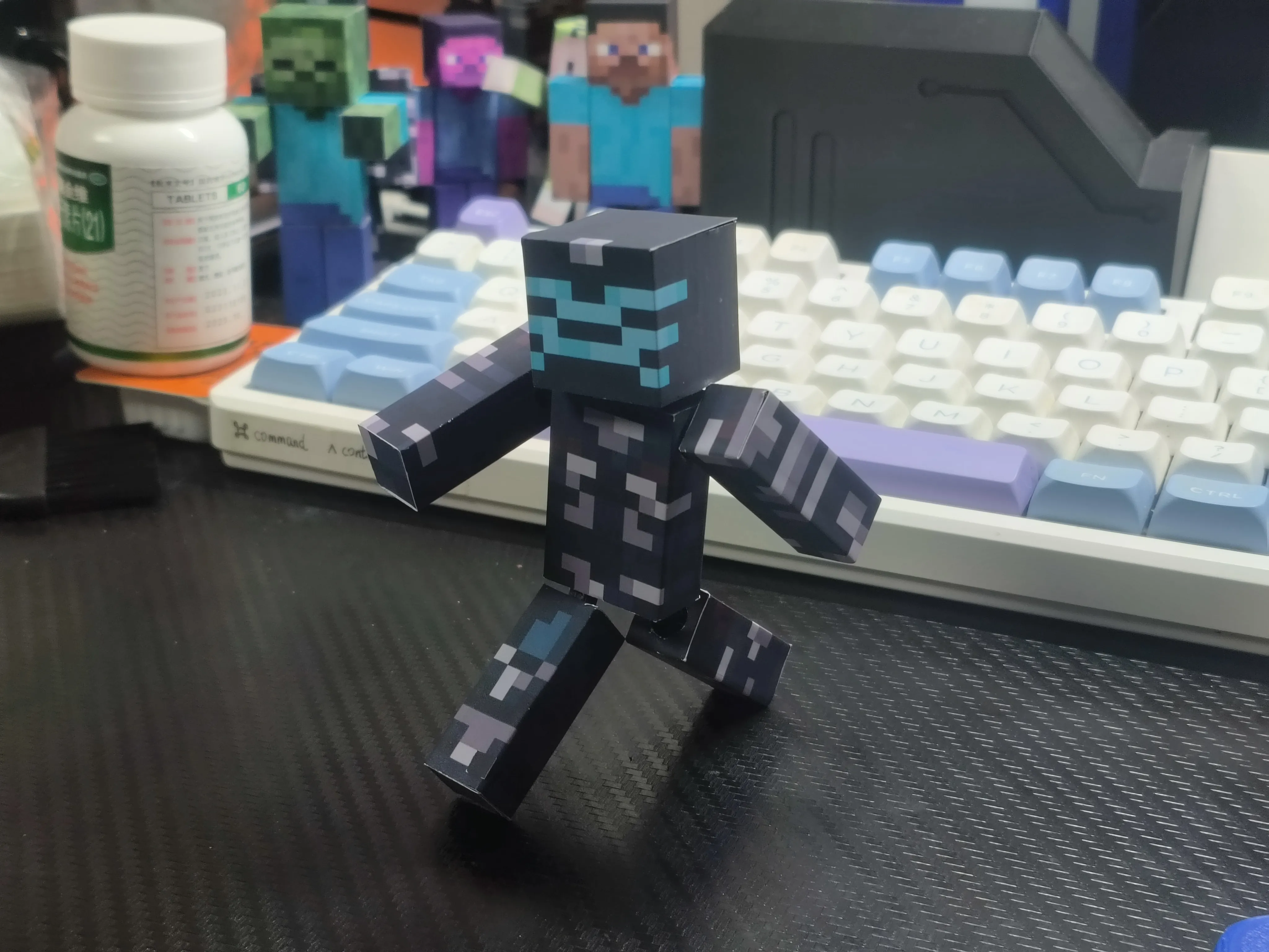 Minecraft Posable Figure | Low-Cost 2D+3D Custom My World by 鱼小兑 ...