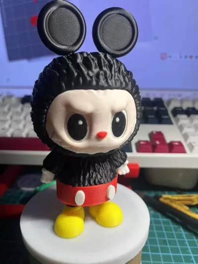 mibubu labubu, Labubu, Mickey Mouse, Mickey, Mibubu, Disney - Free 3D ...