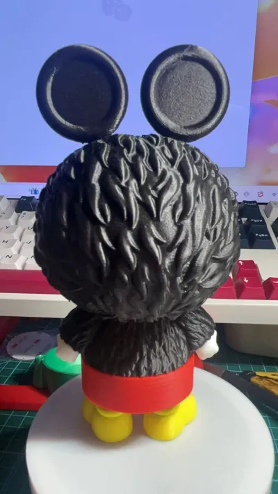 mibubu labubu, Labubu, Mickey Mouse, Mickey, Mibubu, Disney by 从天而降的兔子 ...