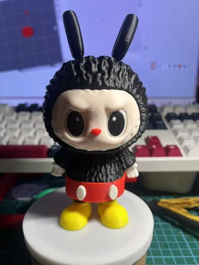 mibubu labubu, Labubu, Mickey Mouse, Mickey, Mibubu, Disney - Free 3D ...