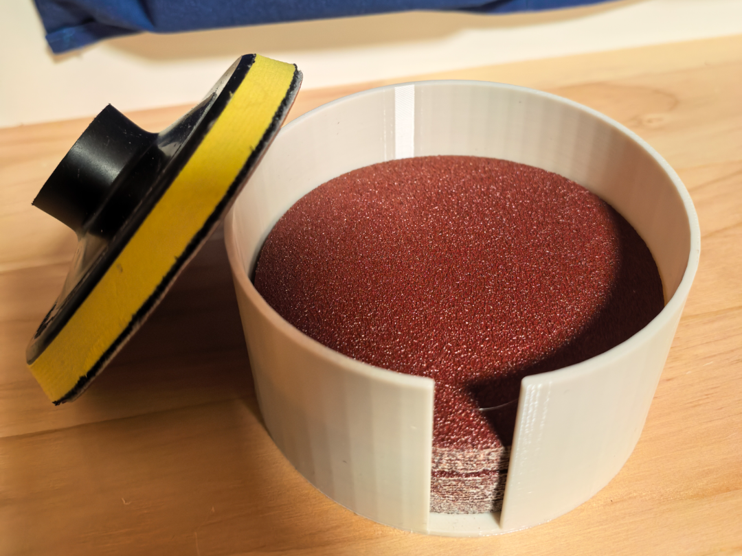 Circular Sandpaper Storage Box by siguaqie MakerWorld: Download Free 3D ...