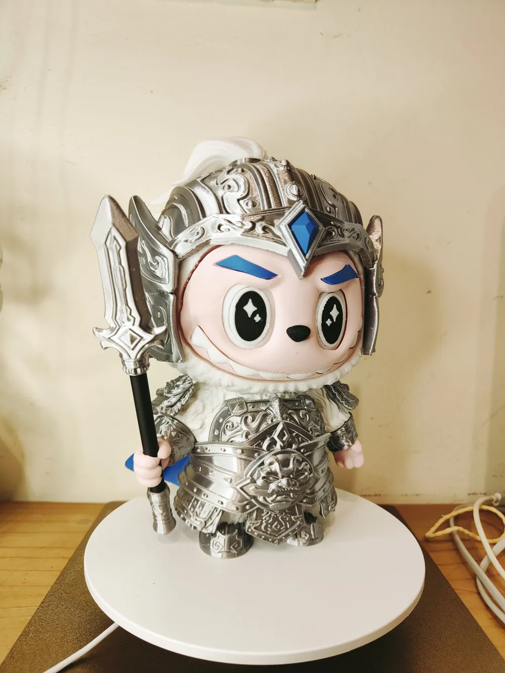 labubu Zhao Yun's Dragon Gall Silver Spear by 王铁锤 MakerWorld: Download ...