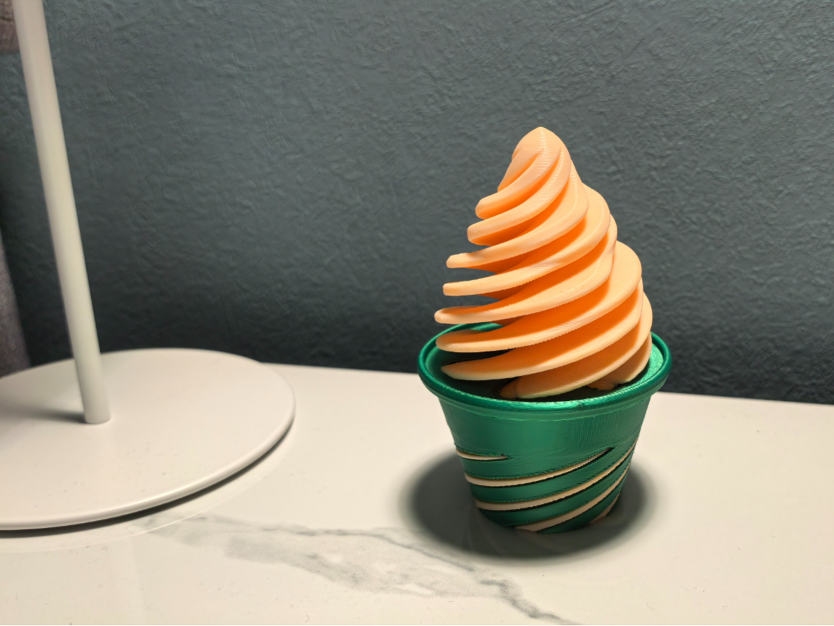 Impassable Vortex Ice Cream Cone by MeSSi$ MakerWorld: Download Free 3D ...