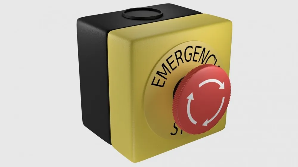 Emergency Button panel by FiammaNera MakerWorld: Download Free 3D Models
