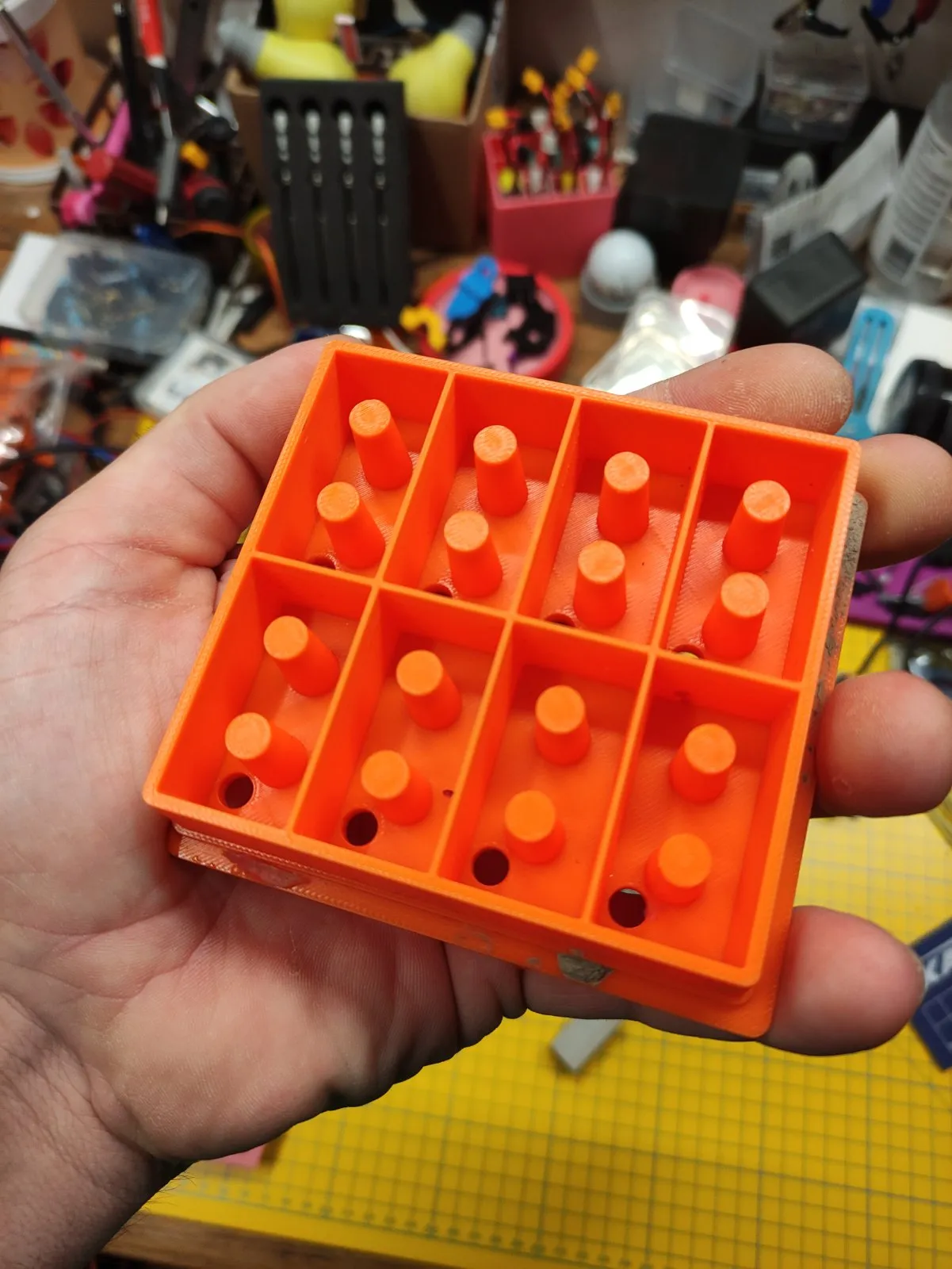 Mould for real small cinder block by M.Srnka MakerWorld: Download Free ...