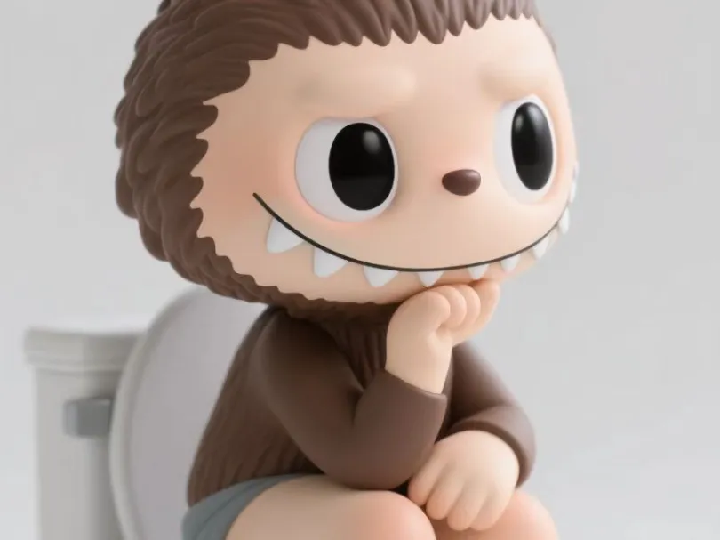 Labubu—Pooping - Free 3D Print Model - MakerWorld