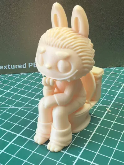 Labubu—Pooping - Free 3D Print Model - MakerWorld