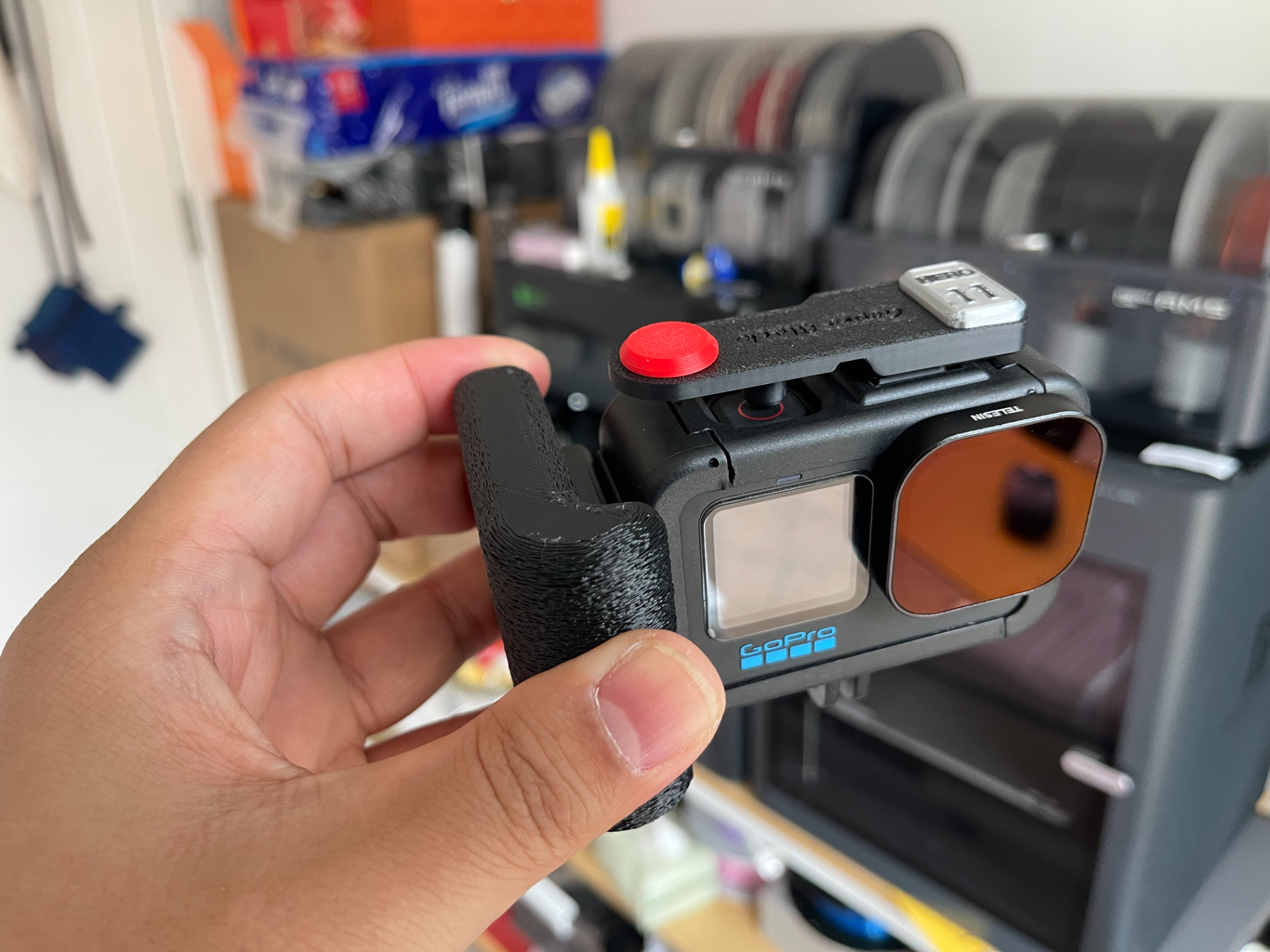 GoPro Handheld Shooting Component by 董老爺 MakerWorld: Download Free 3D ...
