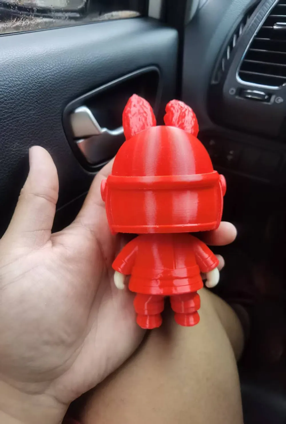 Firefighter Labubu - Multicolor Print by Adam lin MakerWorld: Download Free 3D Models