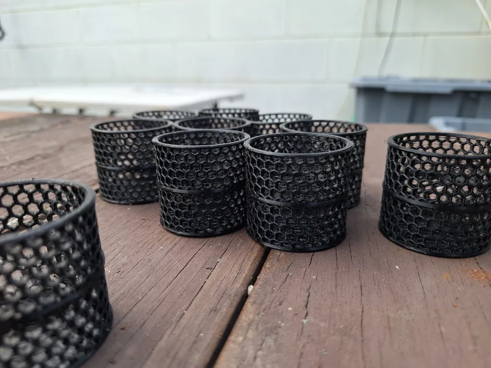 Mini Honeycomb Mesh Pot by Roy Pugh MakerWorld: Download Free 3D Models