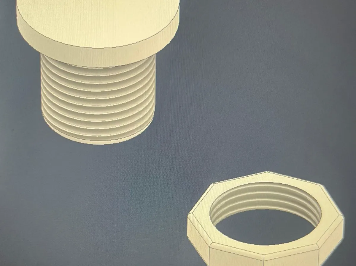 screw and nut - Free 3D Print Model - MakerWorld