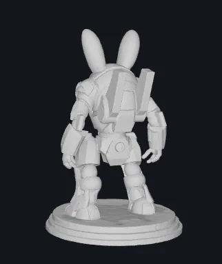robot bunny by passionn MakerWorld: Download Free 3D Models