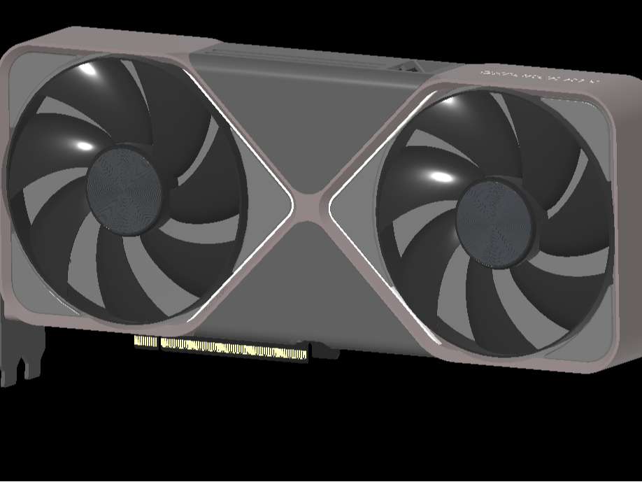[RTX5090] Nvidia RTX 5090 Graphics Card 1:1 Model Display Stand ...