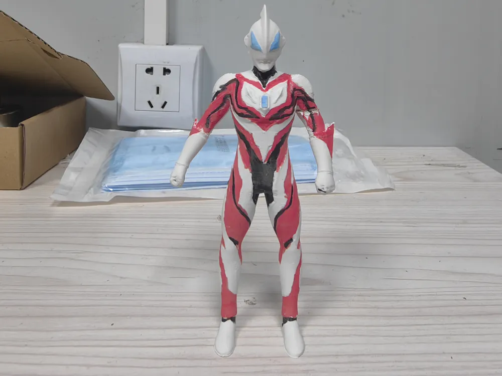 Ultraman Geed, Original Form, Detailed Coloring Version by 角色大全 ...