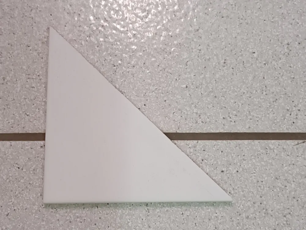 Diagonal Tile cutting aid by Tufi MakerWorld: Download Free 3D Models