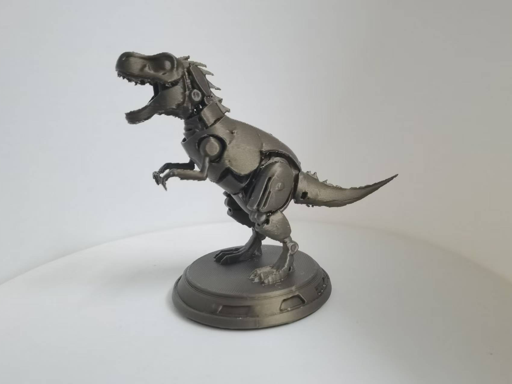 Mechanical T-Rex by 晓星3d打印 MakerWorld: Download Free 3D Models