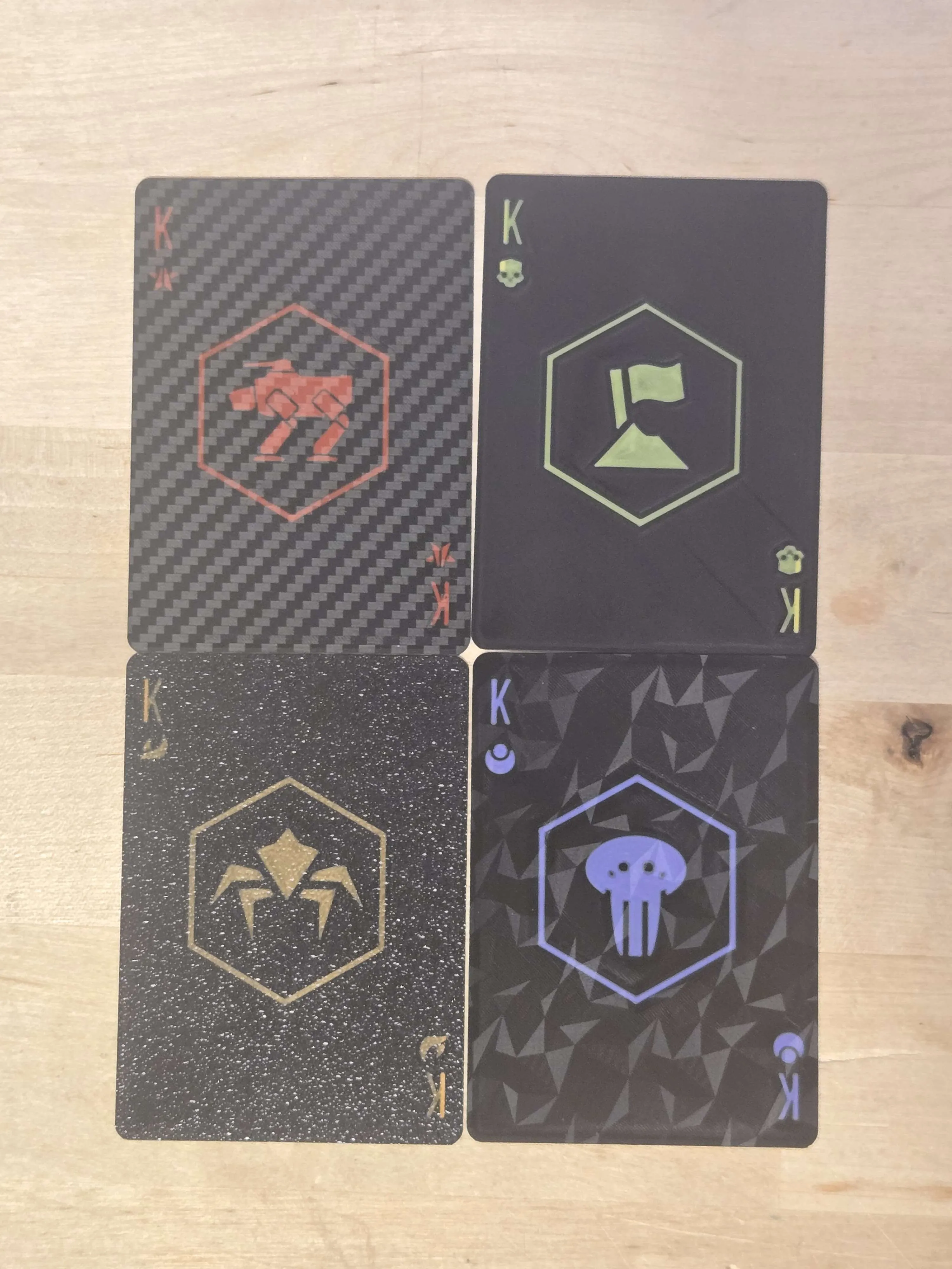 Helldivers Playing Cards by Parkwad MakerWorld: Download Free 3D Models