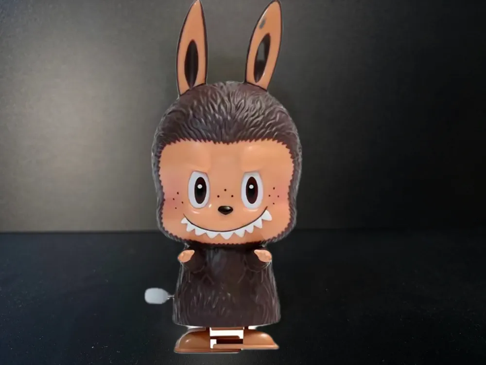 Pop Mart's self-propelled Labubu with freckles, compatible with the ...