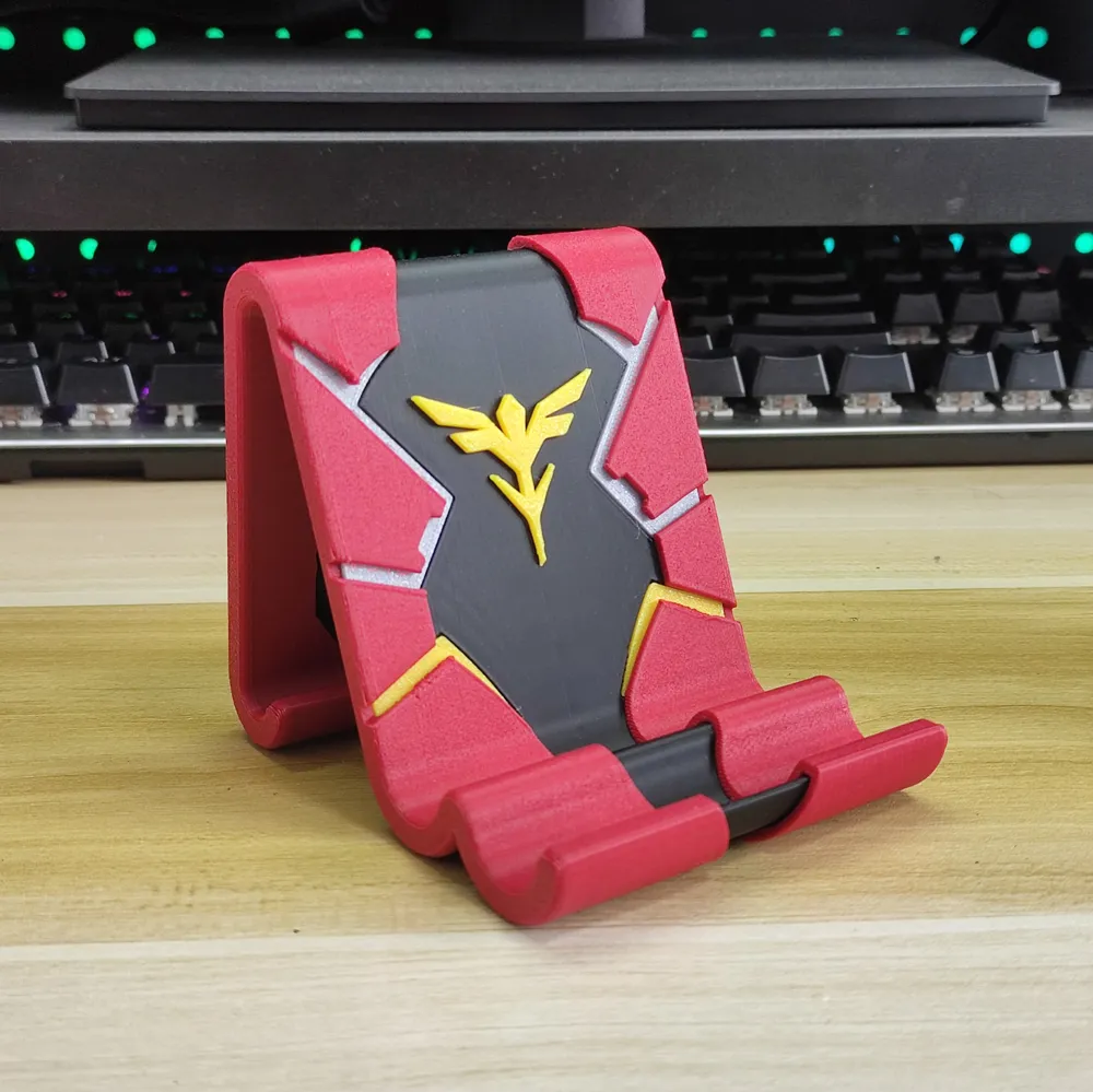 [AMS-free] Sazabi Gundam Phone Stand Neo Zeon Emblem Display Piece by ...