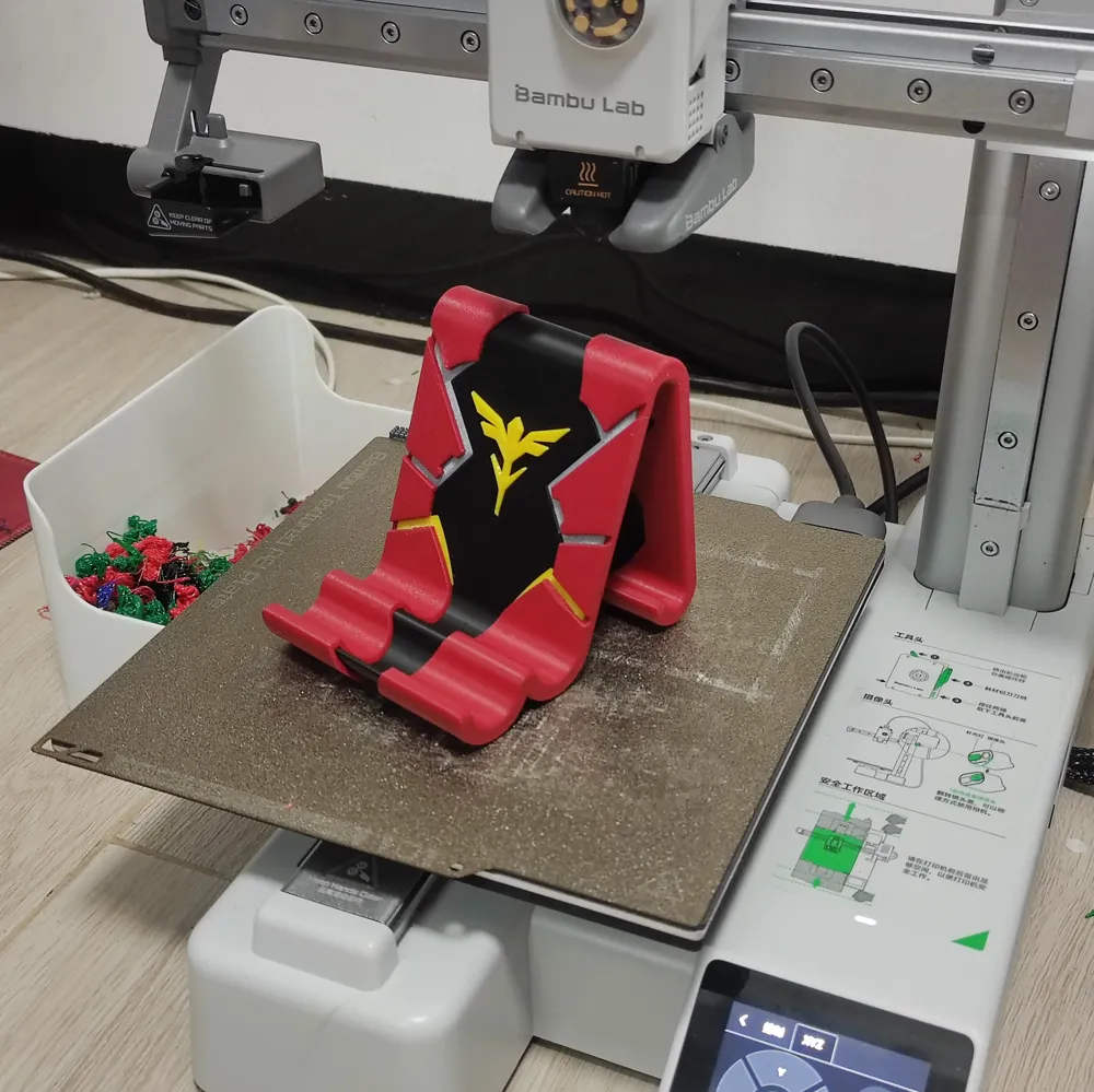 [AMS-free] Sazabi Gundam Phone Stand Neo Zeon Emblem Display Piece by ...