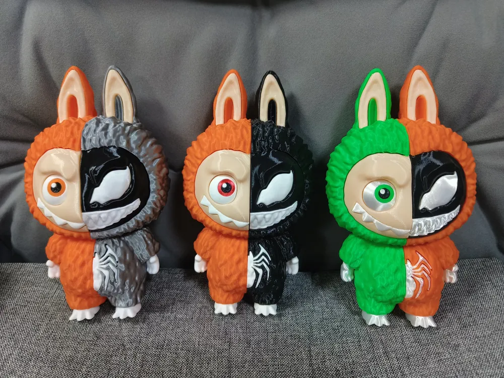 labubu Venom by 顺遂如意 MakerWorld: Download Free 3D Models