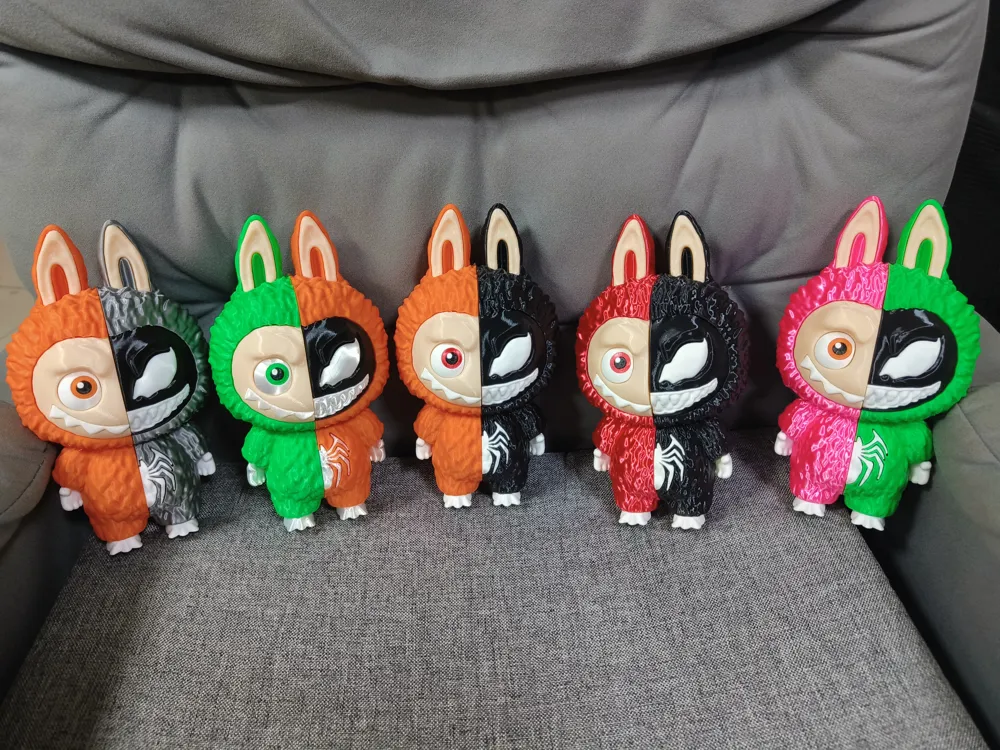 labubu Venom by 顺遂如意 MakerWorld: Download Free 3D Models