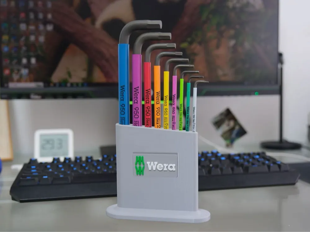 Wera Hex Key Organizer by FonGing MakerWorld: Download Free 3D Models