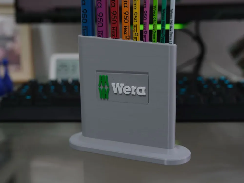 Wera Hex Key Organizer by FonGing MakerWorld: Download Free 3D Models