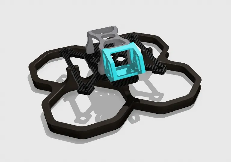 Mini Racer 2-inch Independent Suspension FPV Drone (with hangar) by ...