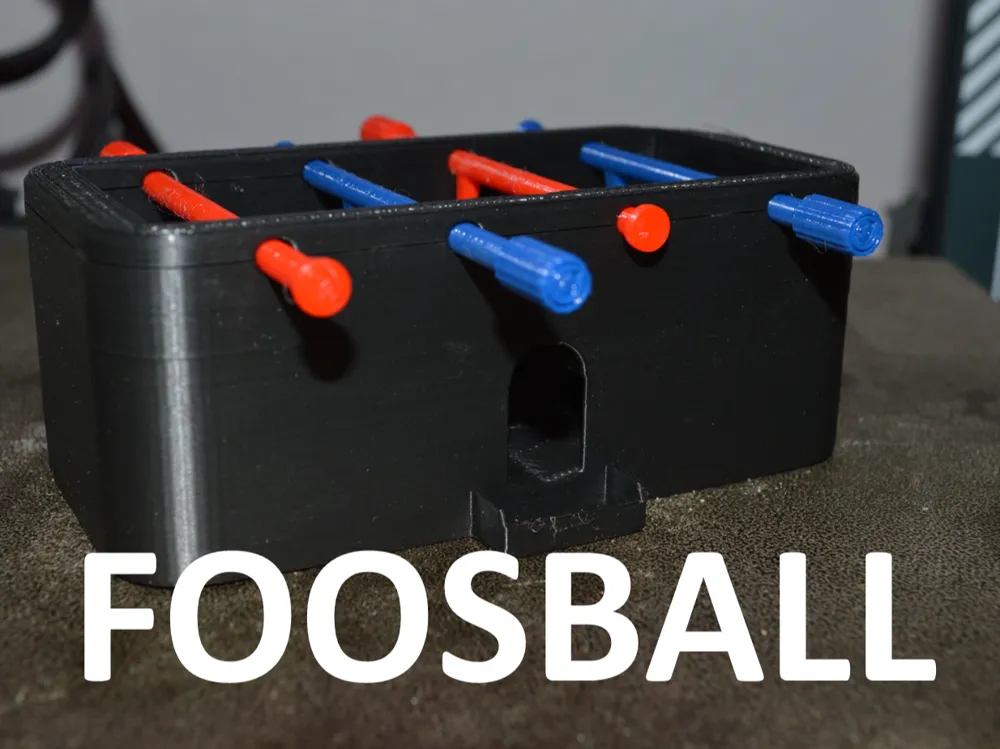 mini foosball table by 47 MakerWorld: Download Free 3D Models