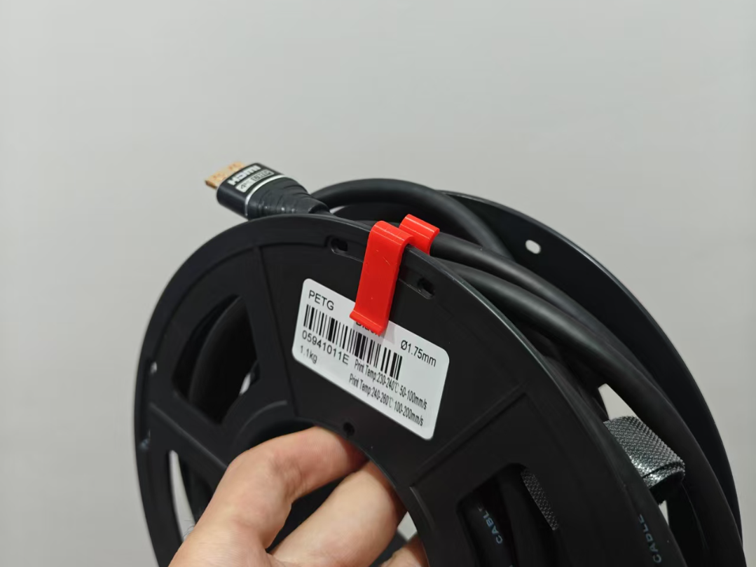 Spool Wire Clip Fastener Spool Reel Storage by EAMONXU MakerWorld ...