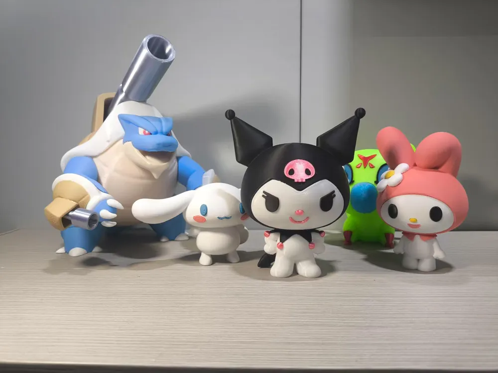 Sanrio Kuromi (Standing Pose) Single-Color Print Assembly Version ...