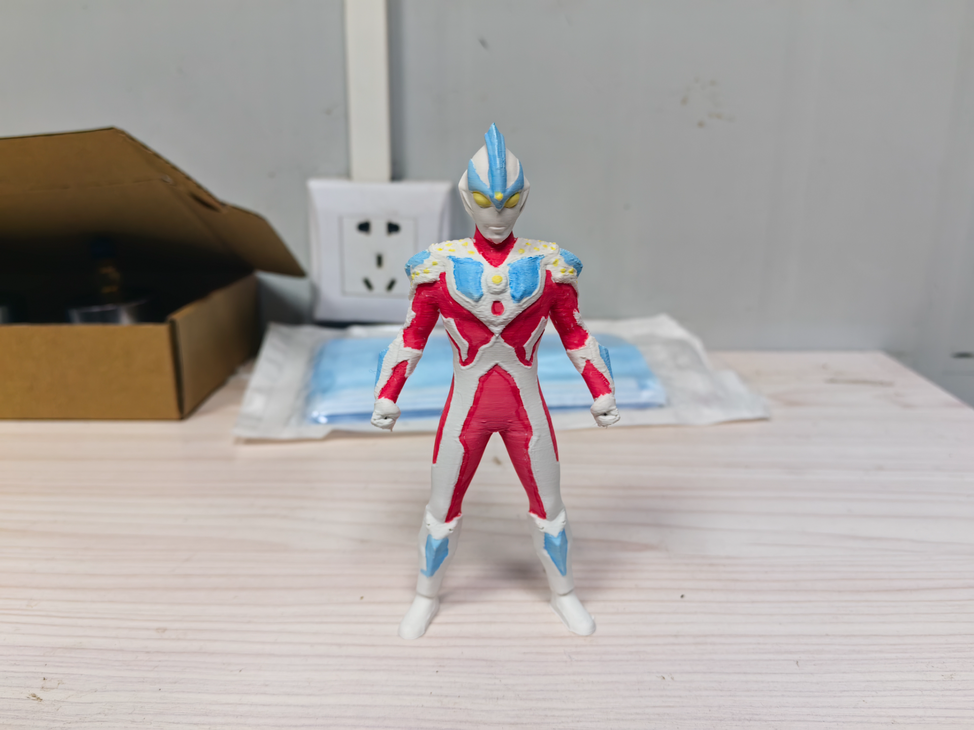 Galaxy Ultraman, Strium form detailed version, textured coloring by ...