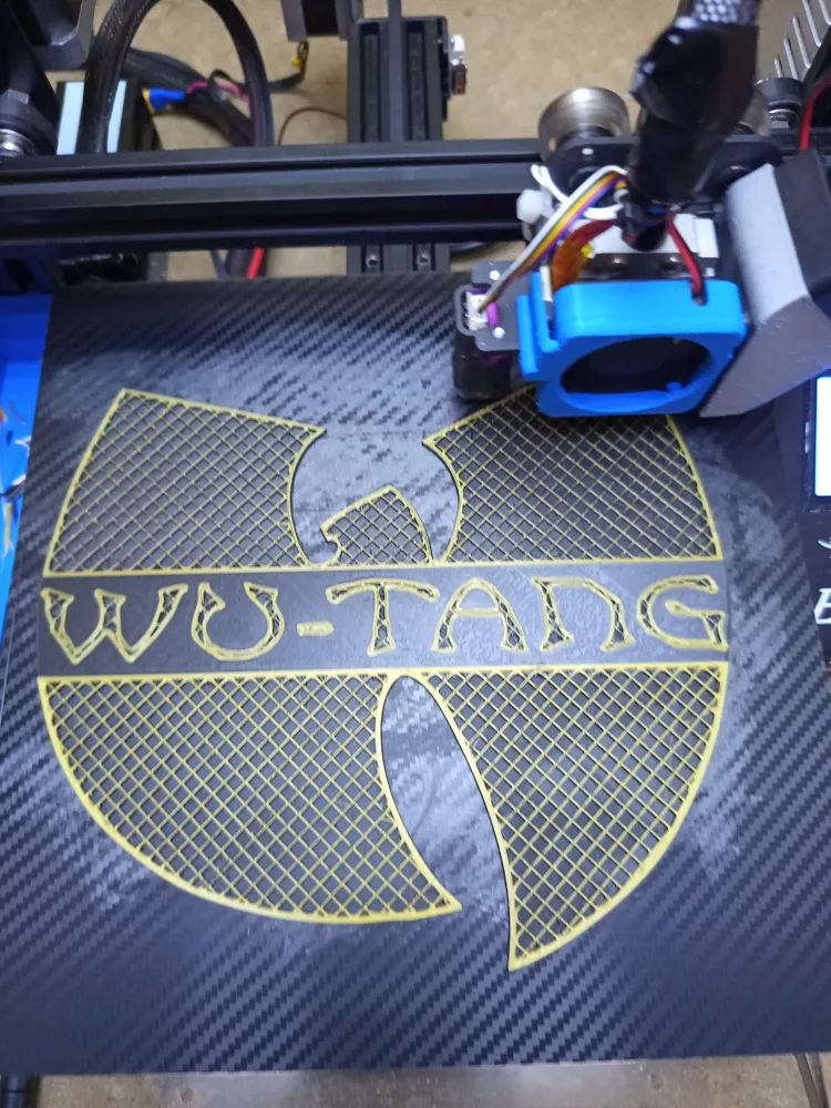 Wu Tang logo by Nagy Zoltan Gabor MakerWorld: Download Free 3D Models