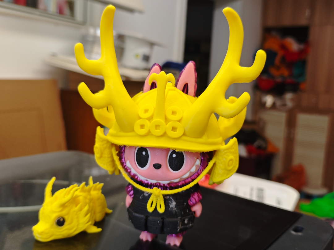 Labubu Accessory -- Samurai Hat by liupeiyty MakerWorld: Download Free ...