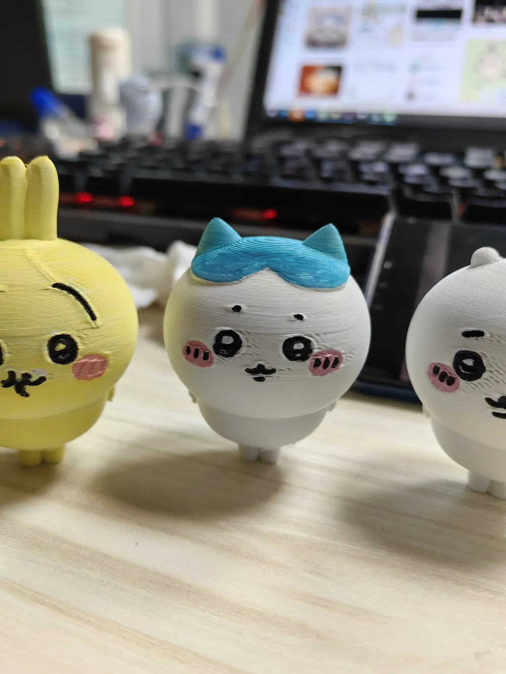 Little Eight, Chiikawa, Detailed Coloring Version by 玩具小屋 MakerWorld ...