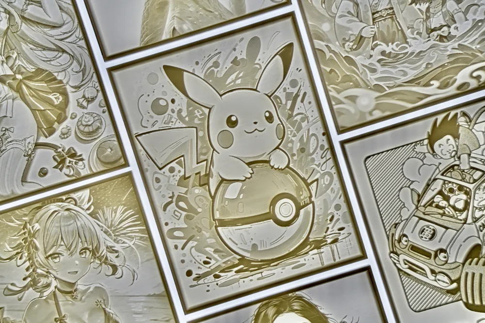 Pokémon Pikachu Pokeball lithophane by 美度三维 MakerWorld: Download Free ...