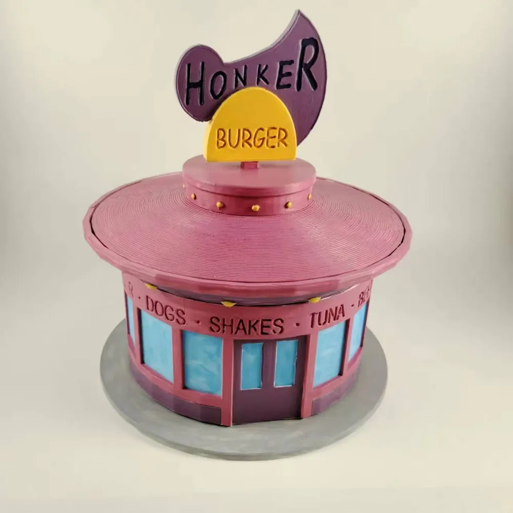 The Simpsons house model cartoon animation scene by 3DPrint@Studio ...