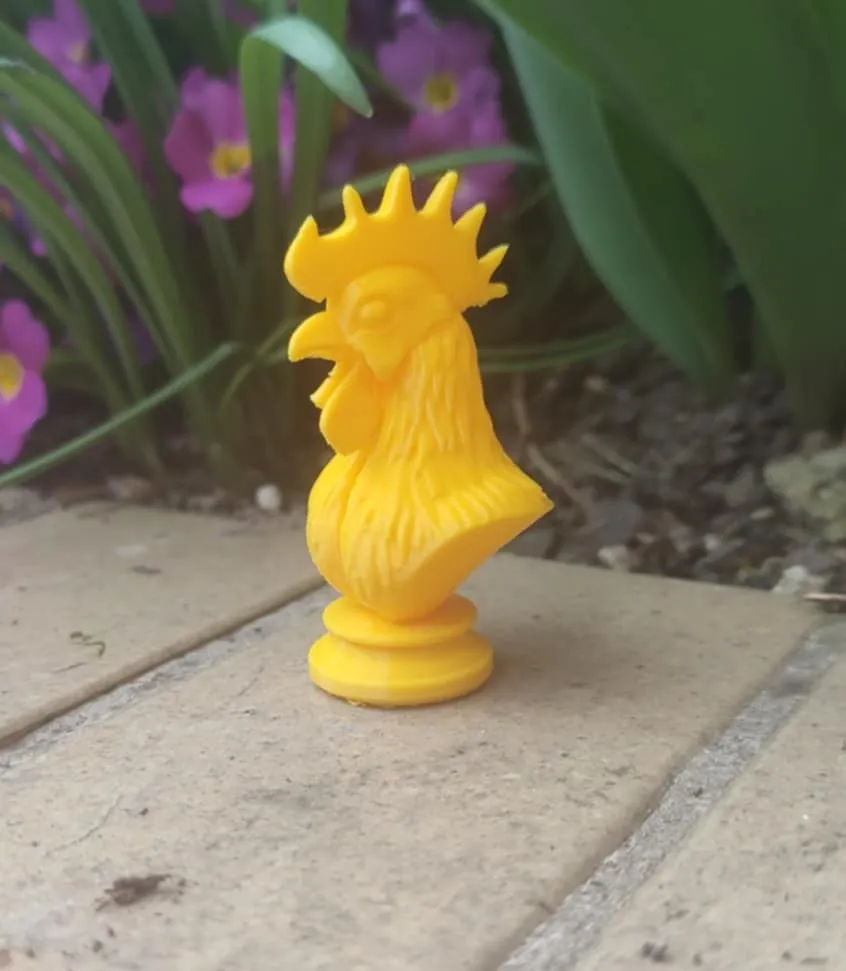 Bust Rooster by Swotar MakerWorld: Download Free 3D Models