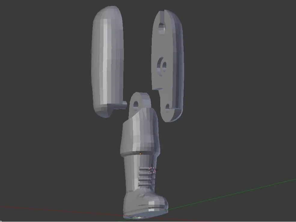 Generic (gi joe 3.75 inches) Replacement Leg by monkycl MakerWorld ...
